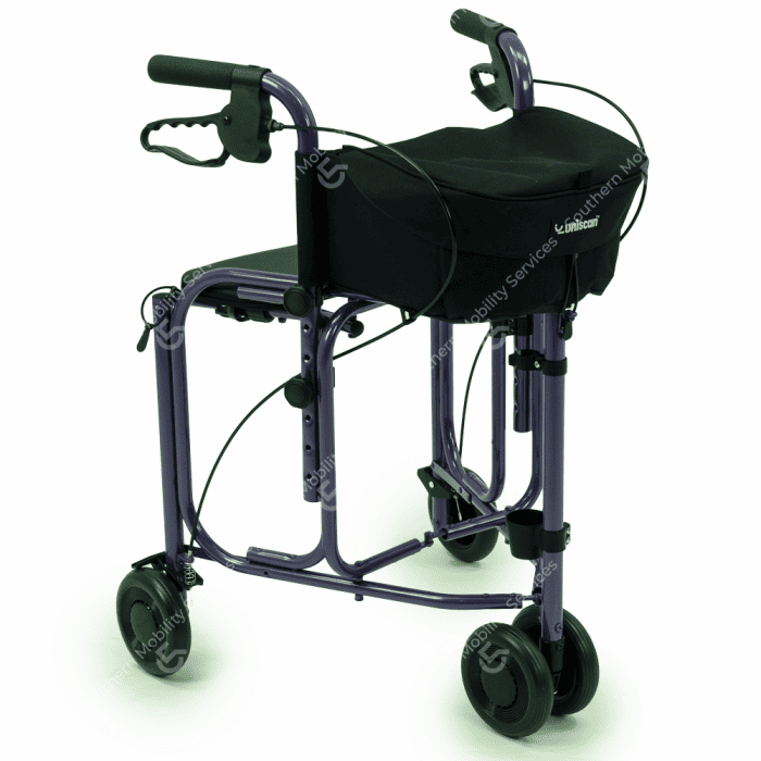 Uni-Scan Triumph Lightweight 3 Wheel Walker With Seat